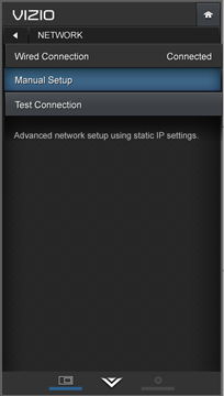 You Must Press the Back button to leave the Color Tuner.